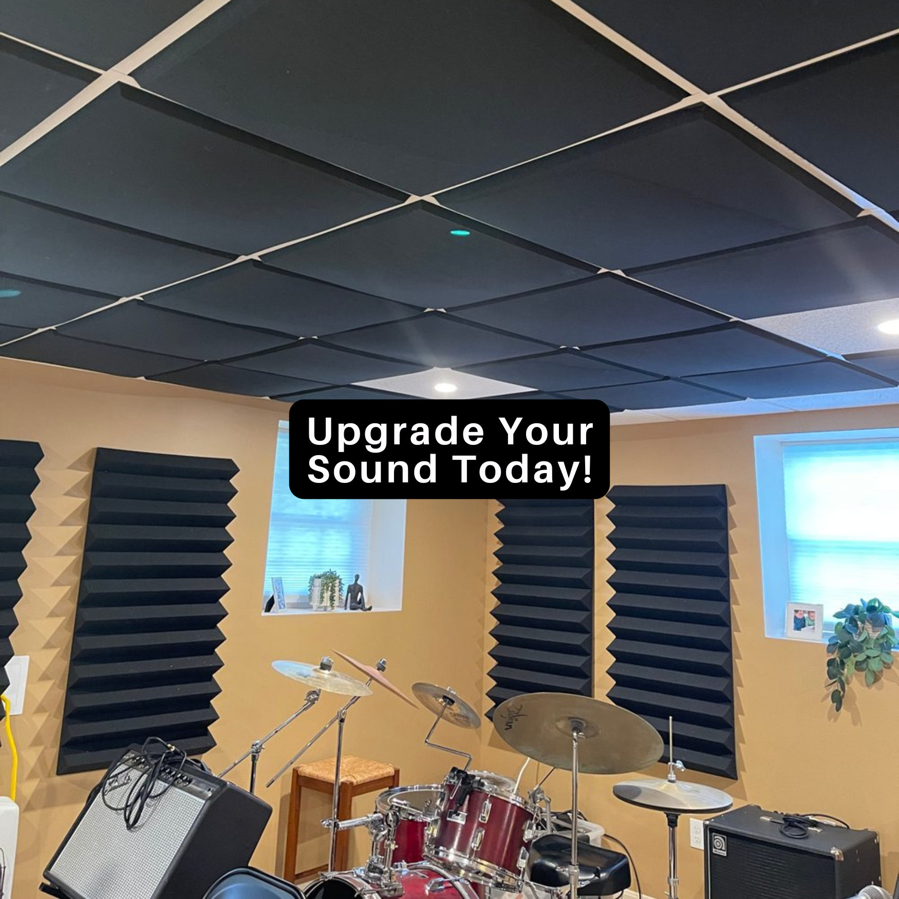 Acoustic Foam Drop Ceiling Tiles – Custom Amp Covers