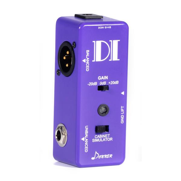 Active DI Box Micro Direct Box Pedal – Custom Amp Covers