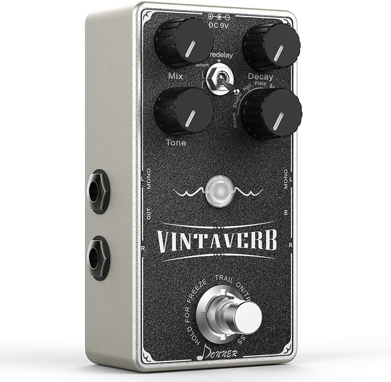 Vintaverb Reverb Guitar Pedal, Multi-type Reverb Pedal 7 World-Class R ...