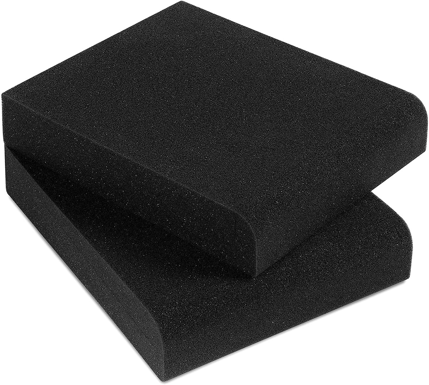 Pair of 2 High Density Dampening Acoustic Studio Monitor Isolation Pad ...