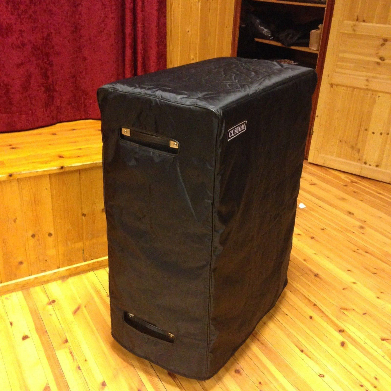Custom padded cover for FENDER Bassman 100 4x12 bass cabinet (circa 19 ...