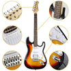 39 Inch DST-1S Solid Full-Size Electric Guitar Kit with Amplifier ...